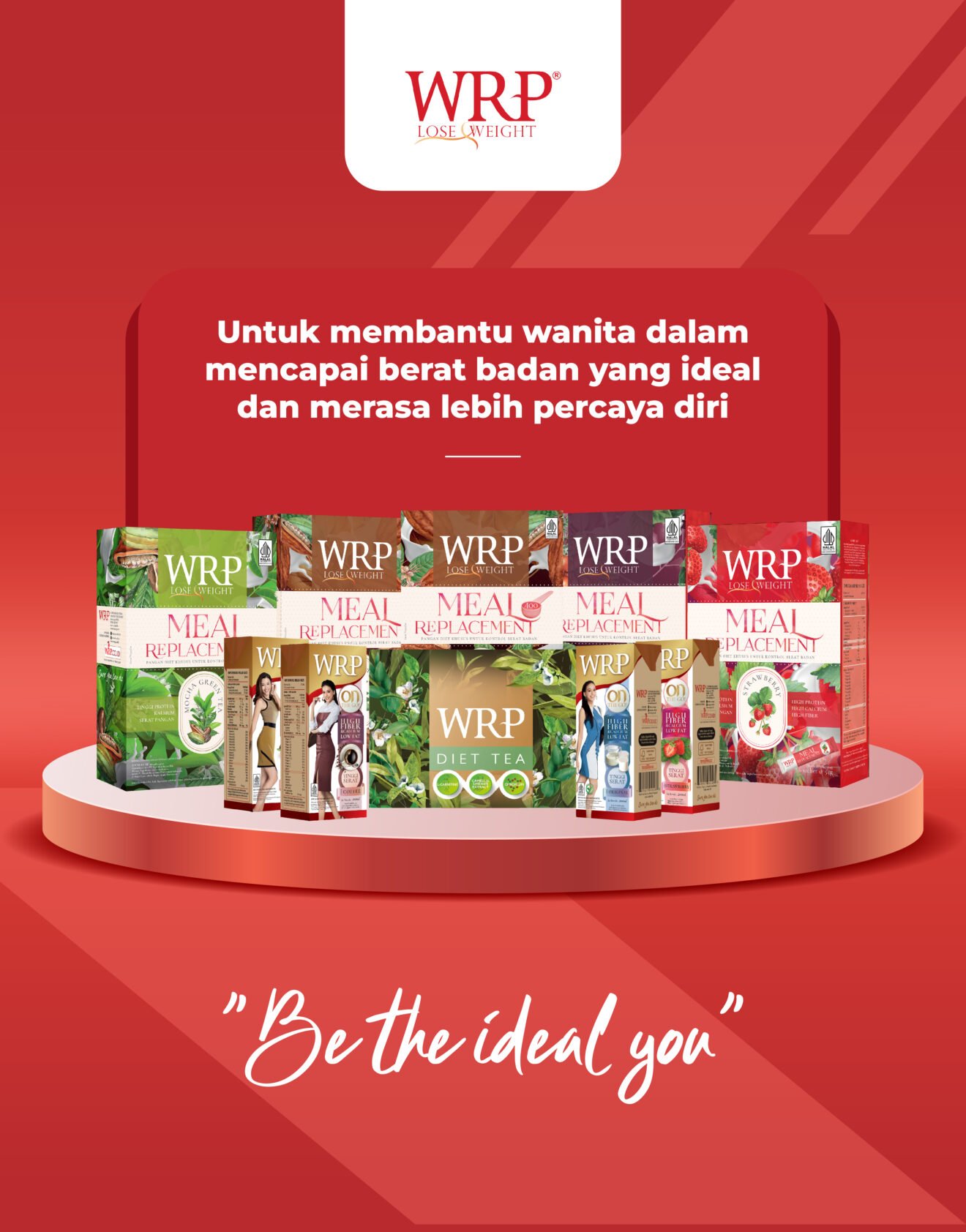 WRP Susu Diet Pilihan Terbaik untuk Jaga Berat Badan Ideal