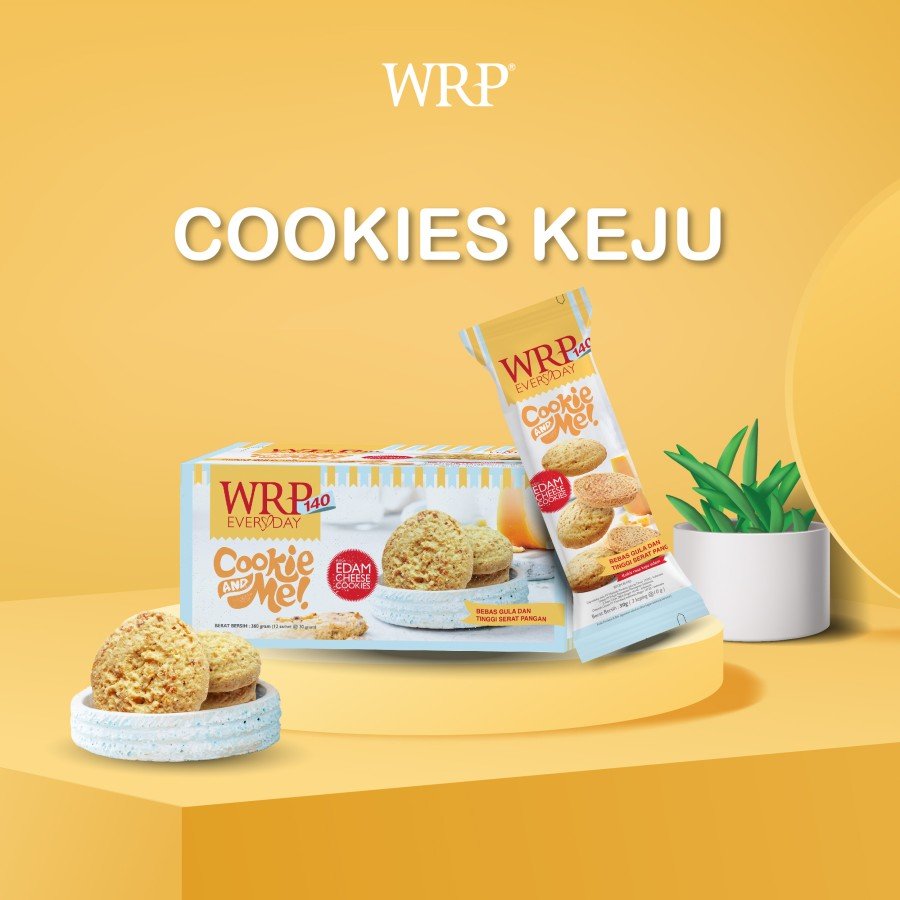 WRP Cookies Keju Edam - WRP - Susu Diet, Susu Rendah Lemak, Camilan ...